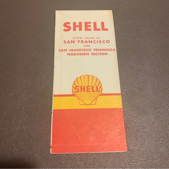 Aaa | Other | 96 Shell Road Map San Francisco And San Francisco ...